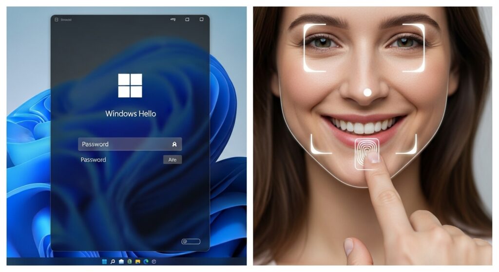 Windows 11 Helloとは？顔・指紋認証で簡単ログイン