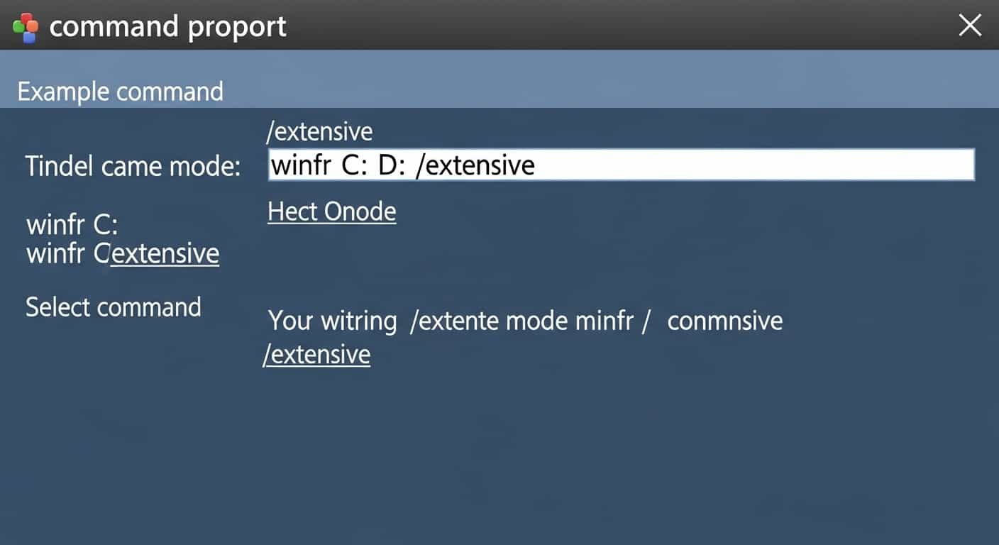 Windows File Recovery解説：消えたファイルを復元する究極ガイド